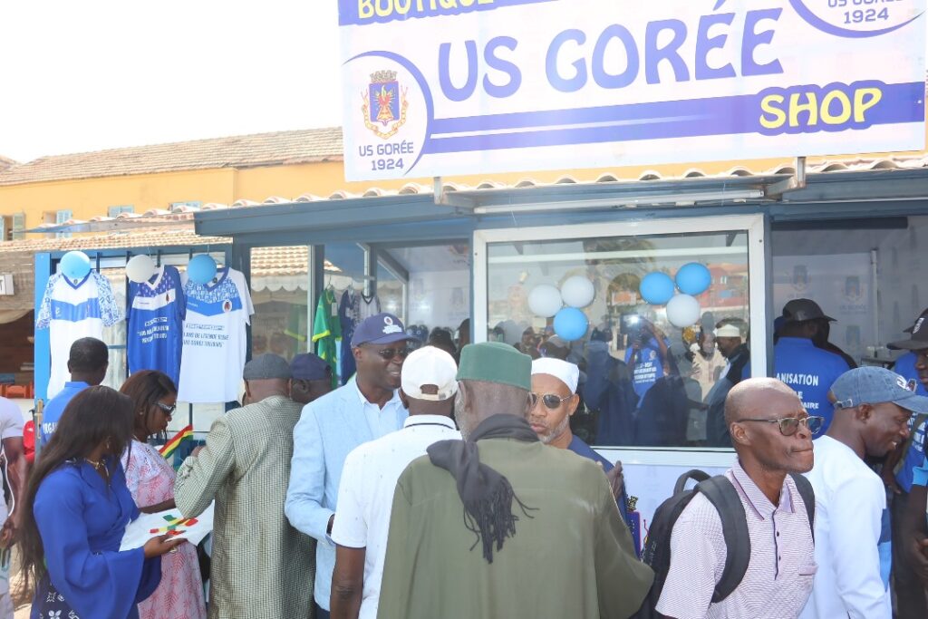 Inauguration de la nouvelle Boutique de l’US Gorée – Goree